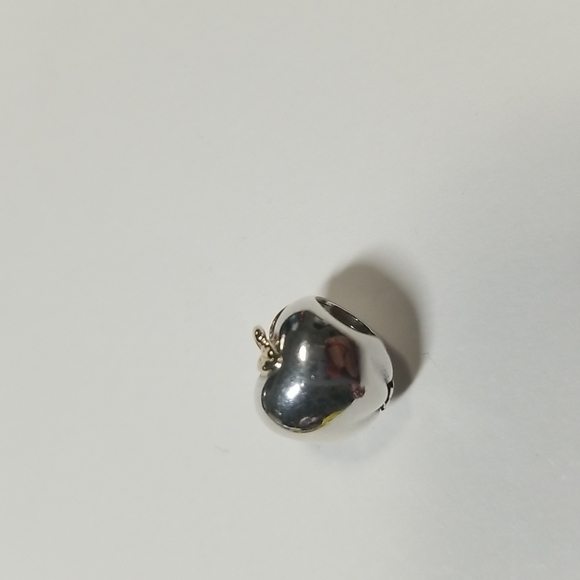 Pandora | Jewelry | Authentic Pandora Apple Bead Sterling Silver 4k ...